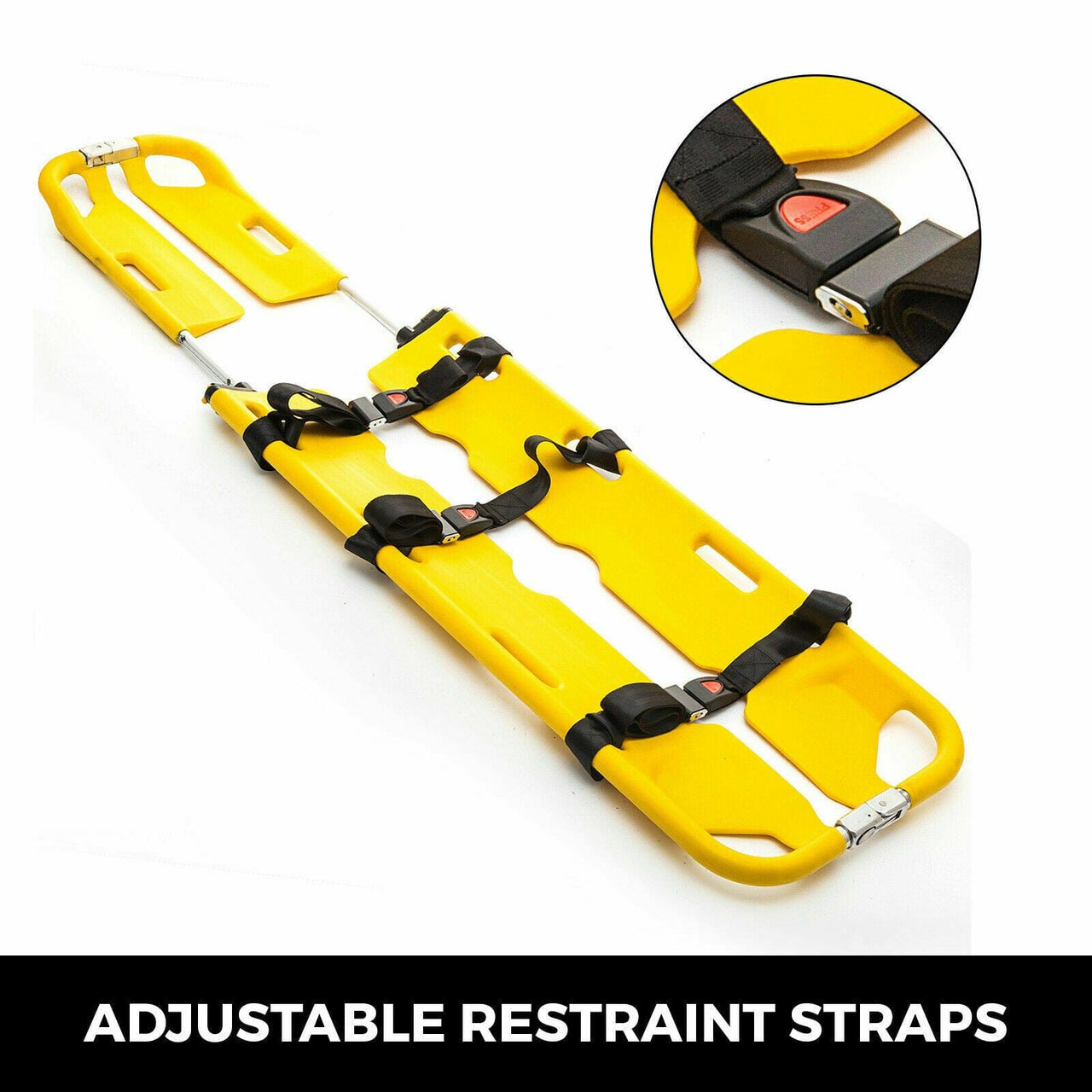 Yellow Plastic Scoop Stretcher - X-Ray Translucent Board | ASA Techmed ...