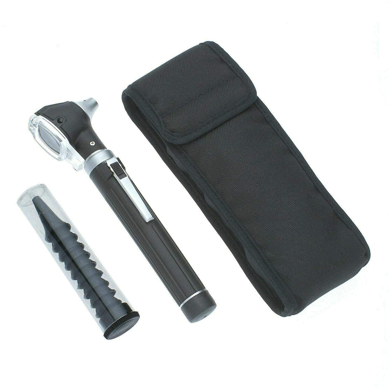 Fiber Optic Otoscope in Matching Case with Bulbs - Assorted Colors ...